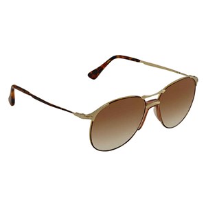 全新 PERSOL 太陽眼鏡 PO2649S 107551 55 男士 金屬 啡色